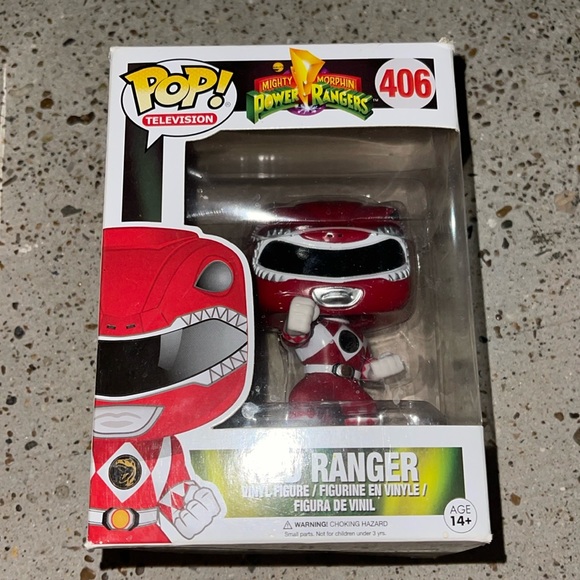 Funko | Toys | Funko Pop Red Ranger 46 Mighty Morphin Power Ranger ...